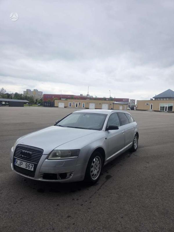 Pelēks Audi A6 2005 Mažeikiai, ar dzinēja tilpumu 2.40 L un nobraukumu 400 tūkst. km par 800 €, foto 1 vietnē AUTOMOTO.COM.LV