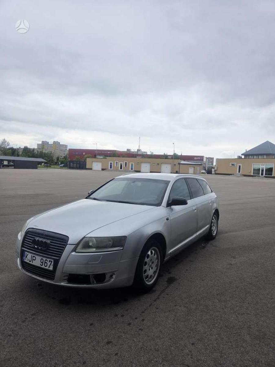 Pelēks Audi A6 2005 Mažeikiai, ar dzinēja tilpumu 2.40 L un nobraukumu 400 tūkst. km par 800 €, foto 1 vietnē AUTOMOTO.COM.LV