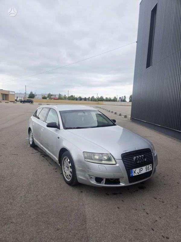 Pelēks Audi A6 2005 Mažeikiai, ar dzinēja tilpumu 2.40 L un nobraukumu 400 tūkst. km par 800 €, foto 2 vietnē AUTOMOTO.COM.LV
