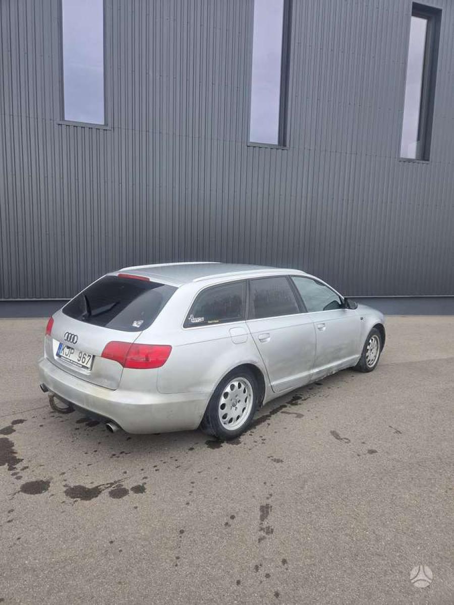 Pelēks Audi A6 2005 Mažeikiai, ar dzinēja tilpumu 2.40 L un nobraukumu 400 tūkst. km par 800 €, foto 4 vietnē AUTOMOTO.COM.LV