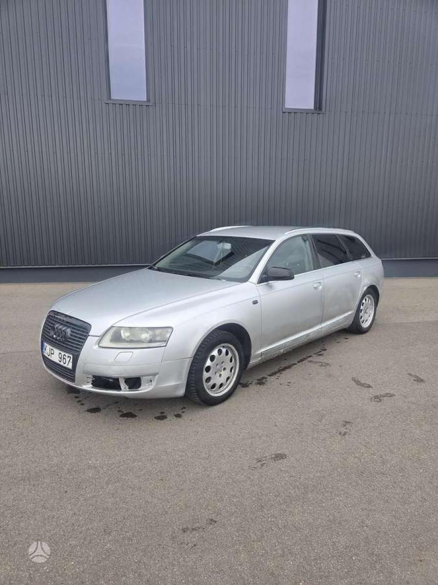 Pelēks Audi A6 2005 Mažeikiai, ar dzinēja tilpumu 2.40 L un nobraukumu 400 tūkst. km par 800 €, foto 6 vietnē AUTOMOTO.COM.LV