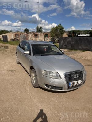 Grey Audi A6 2005 in Riga, with an engine capacity of 2.70 L and mileage of 444 thousand km for 1700 €, photo  on AUTOMOTO.COM.LV