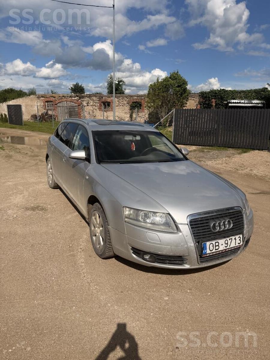Pelēks Audi A6 2005 Rīga, ar dzinēja tilpumu 2.70 L un nobraukumu 444 tūkst. km par 1700 €, foto 1 vietnē AUTOMOTO.COM.LV