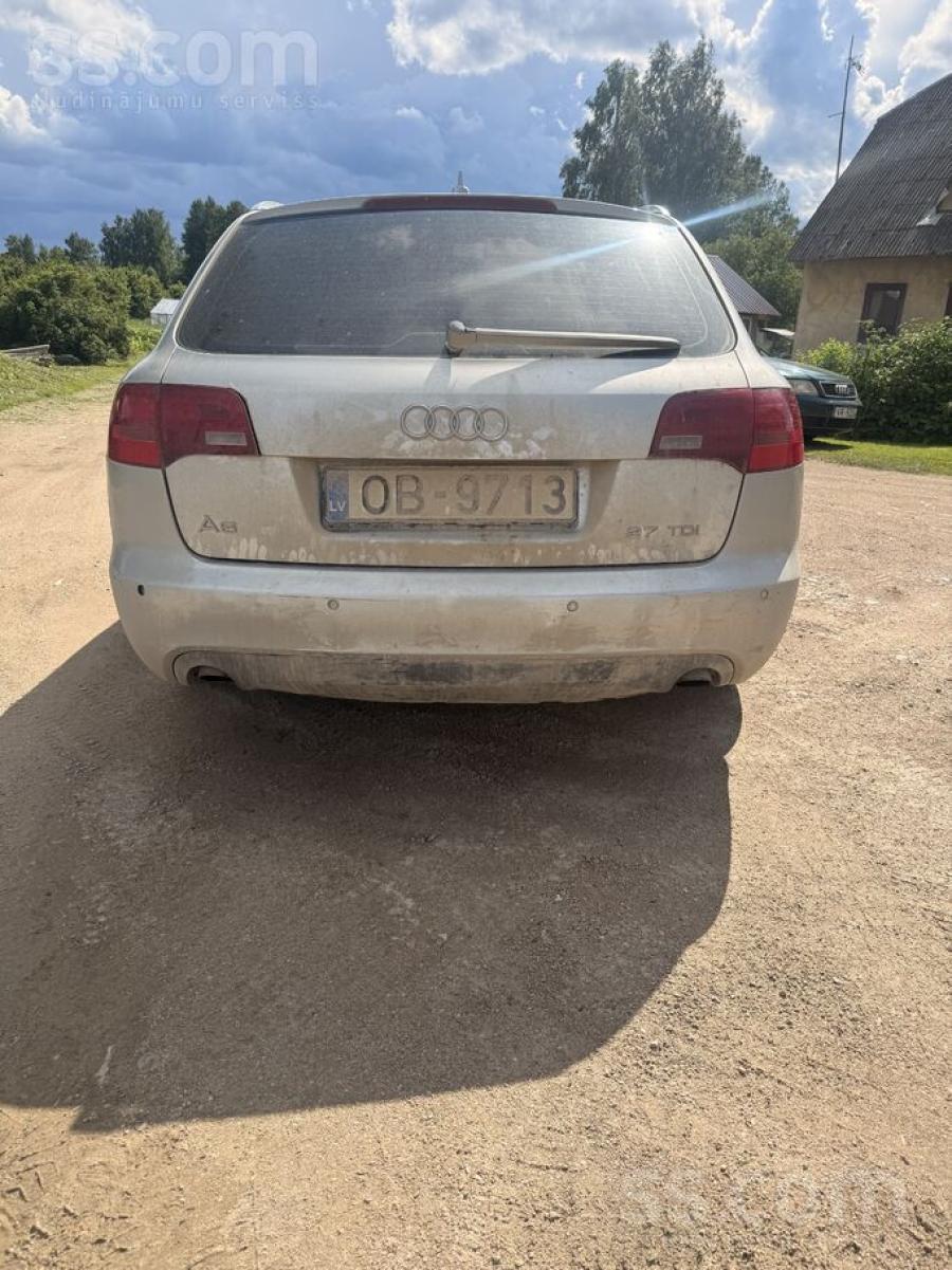 Pelēks Audi A6 2005 Rīga, ar dzinēja tilpumu 2.70 L un nobraukumu 444 tūkst. km par 1700 €, foto 4 vietnē AUTOMOTO.COM.LV