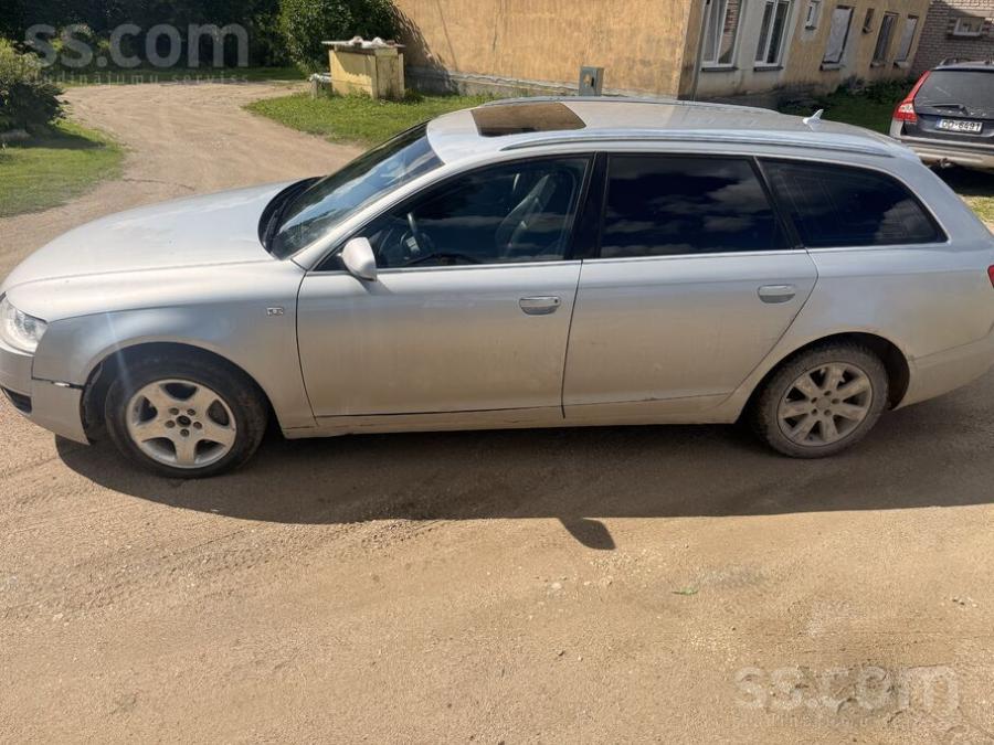 Pelēks Audi A6 2005 Rīga, ar dzinēja tilpumu 2.70 L un nobraukumu 444 tūkst. km par 1700 €, foto 5 vietnē AUTOMOTO.COM.LV