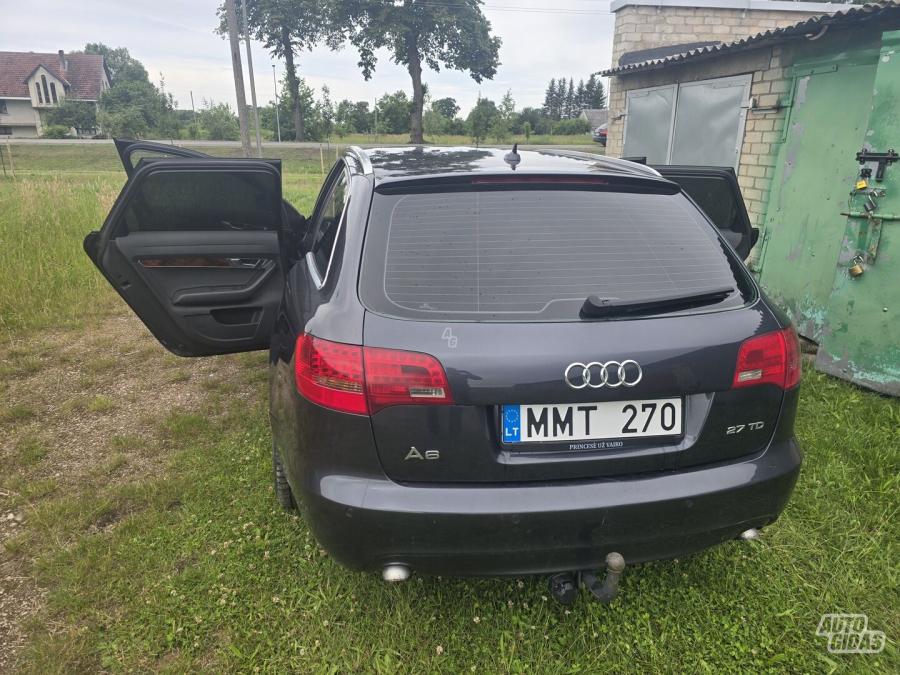 Pelēks Audi A6 2005 Šilutė, ar dzinēja tilpumu 2.70 L un nobraukumu 286 tūkst. km par 2300 €, foto 18 vietnē AUTOMOTO.COM.LV