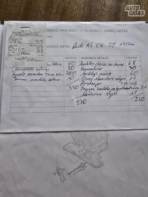 Pelēks Audi A6 2005 Šilutė, ar dzinēja tilpumu 2.70 L un nobraukumu 286 tūkst. km par 2300 €, foto 20 vietnē AUTOMOTO.COM.LV