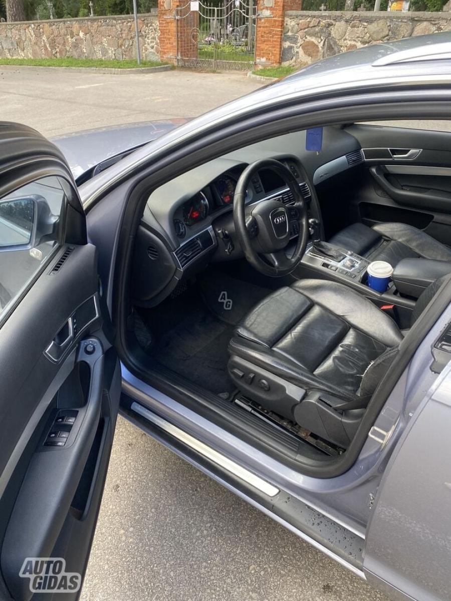 Grey Audi A6 2005 in Prienai, with an engine capacity of 3.00 L and mileage of 390 thousand km for 3500 €, photo 13 on AUTOMOTO.COM.LV