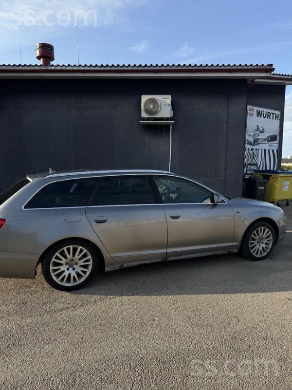Grey Audi A6 2005 in Dobele, with an engine capacity of 3.00 L and mileage of 361 thousand km for 1900 €, photo 2 on AUTOMOTO.COM.LV