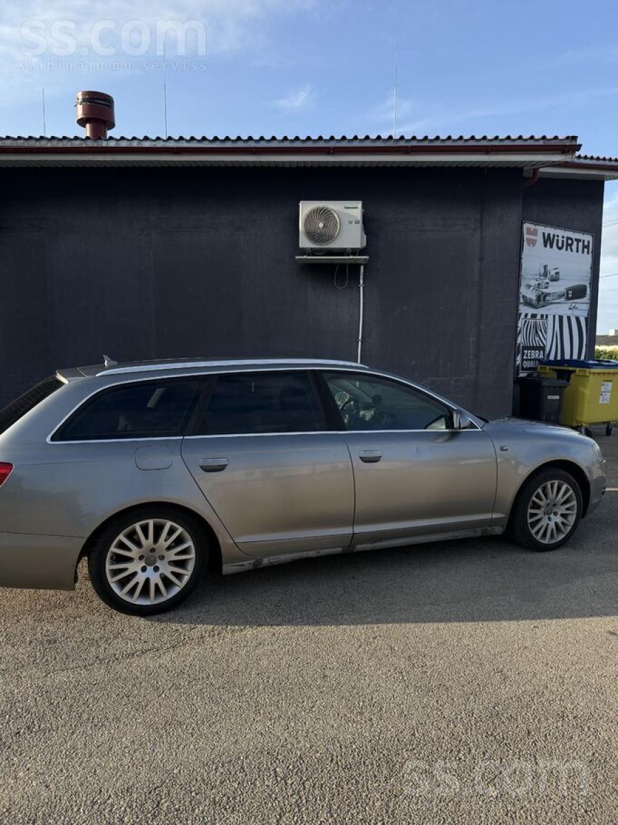 Grey Audi A6 2005 in Dobele, with an engine capacity of 3.00 L and mileage of 361 thousand km for 1900 €, photo 3 on AUTOMOTO.COM.LV