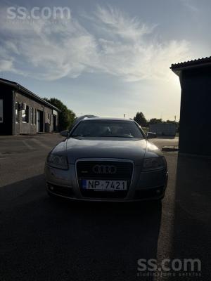 Grey Audi A6 2005 in Dobele, with an engine capacity of 3.00 L and mileage of 361 thousand km for 1900 €, photo 5 on AUTOMOTO.COM.LV
