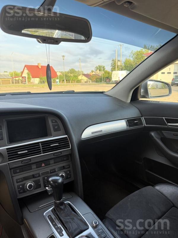 Grey Audi A6 2005 in Dobele, with an engine capacity of 3.00 L and mileage of 361 thousand km for 1900 €, photo 6 on AUTOMOTO.COM.LV