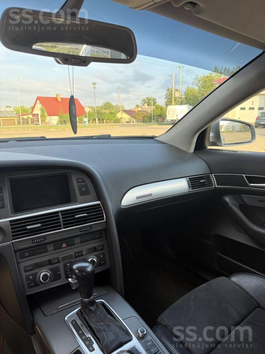 Grey Audi A6 2005 in Dobele, with an engine capacity of 3.00 L and mileage of 361 thousand km for 1900 €, photo 7 on AUTOMOTO.COM.LV