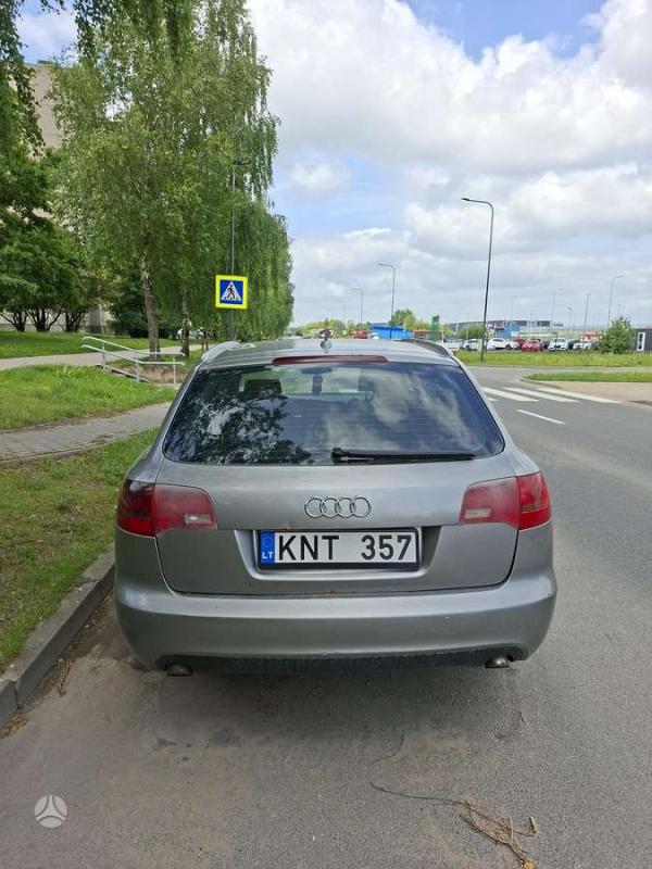 Pelēks Audi A6 2005 Kauņa, ar dzinēja tilpumu 2.70 L un nobraukumu 447 tūkst. km par 1800 €, foto 5 vietnē AUTOMOTO.COM.LV