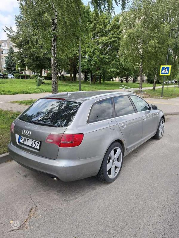Pelēks Audi A6 2005 Kauņa, ar dzinēja tilpumu 2.70 L un nobraukumu 447 tūkst. km par 1800 €, foto 6 vietnē AUTOMOTO.COM.LV