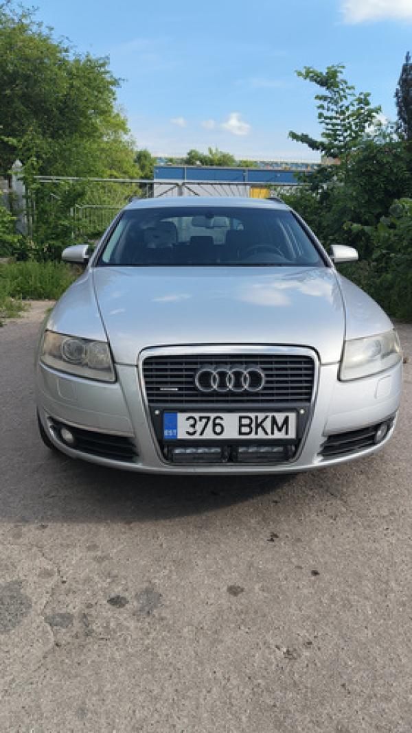 Grey Audi A6 2005 in Tallinn, with an engine capacity of 0.00 L and mileage of 318 thousand km for 2500 €, photo 1 on AUTOMOTO.COM.LV