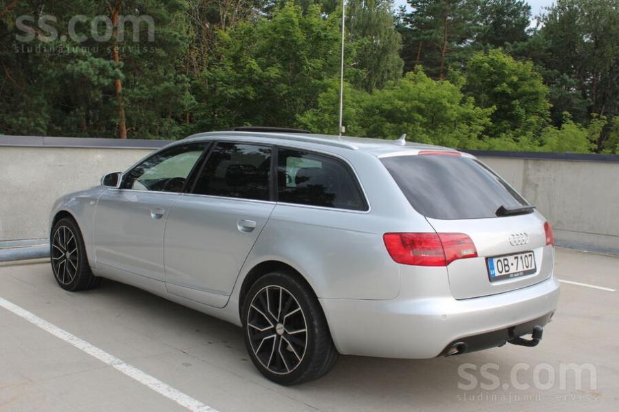Grey Audi A6 2005 in Riga, with an engine capacity of 3.00 L and mileage of 375 thousand km for 4000 €, photo 6 on AUTOMOTO.COM.LV