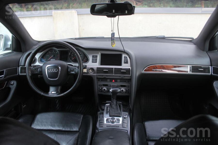 Grey Audi A6 2005 in Riga, with an engine capacity of 3.00 L and mileage of 375 thousand km for 4000 €, photo 8 on AUTOMOTO.COM.LV