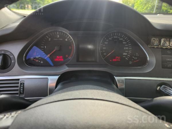 Grey Audi A6 2005 in Jelgava, with an engine capacity of 3.00 L and mileage of 335 thousand km for 3500 €, photo 7 on AUTOMOTO.COM.LV