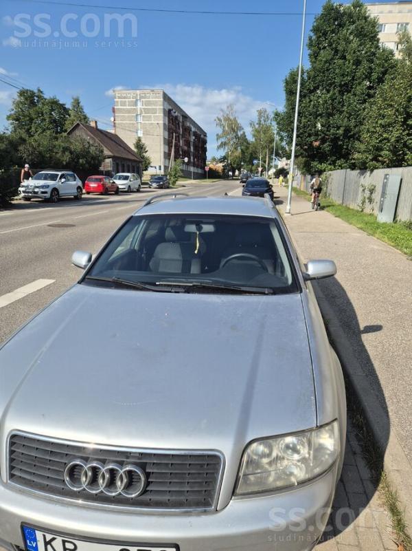 Pelēks Audi A6 2005 Daugavpils, ar dzinēja tilpumu 2.50 L un nobraukumu 379 tūkst. km par 1650 €, foto 2 vietnē AUTOMOTO.COM.LV