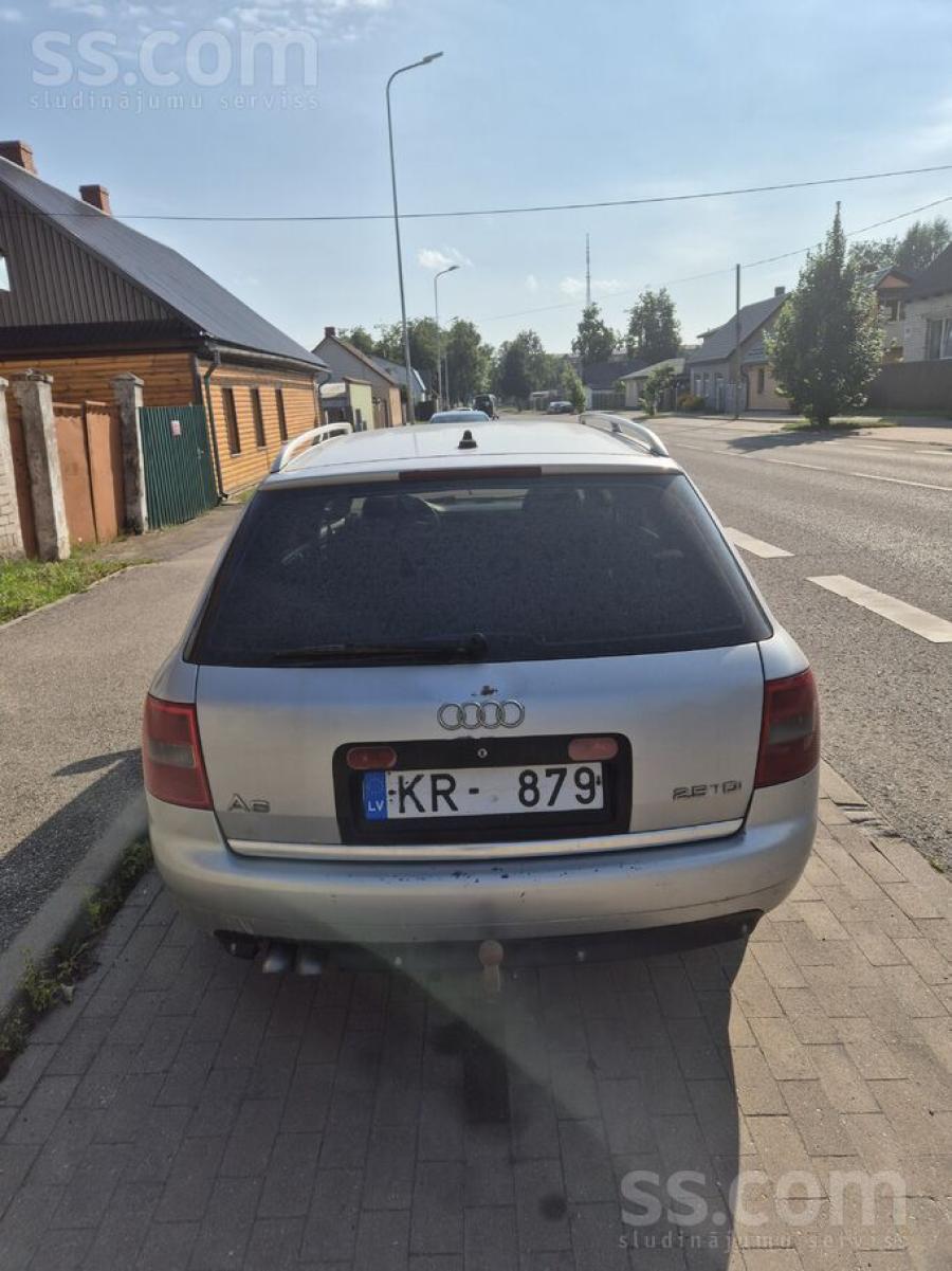 Pelēks Audi A6 2005 Daugavpils, ar dzinēja tilpumu 2.50 L un nobraukumu 379 tūkst. km par 1650 €, foto 6 vietnē AUTOMOTO.COM.LV