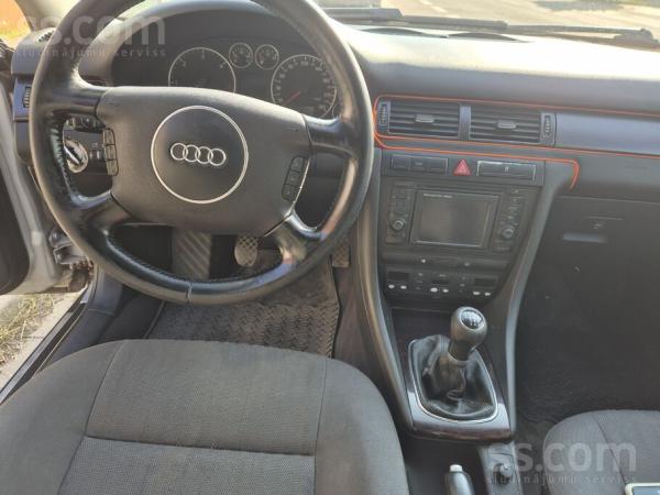 Pelēks Audi A6 2005 Daugavpils, ar dzinēja tilpumu 2.50 L un nobraukumu 379 tūkst. km par 1650 €, foto 9 vietnē AUTOMOTO.COM.LV