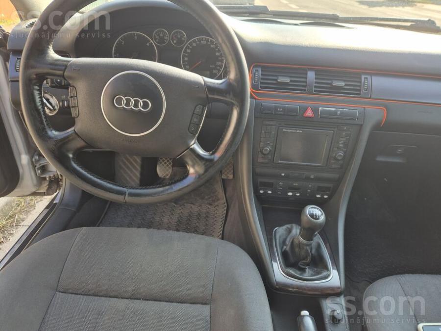 Pelēks Audi A6 2005 Daugavpils, ar dzinēja tilpumu 2.50 L un nobraukumu 379 tūkst. km par 1650 €, foto 10 vietnē AUTOMOTO.COM.LV