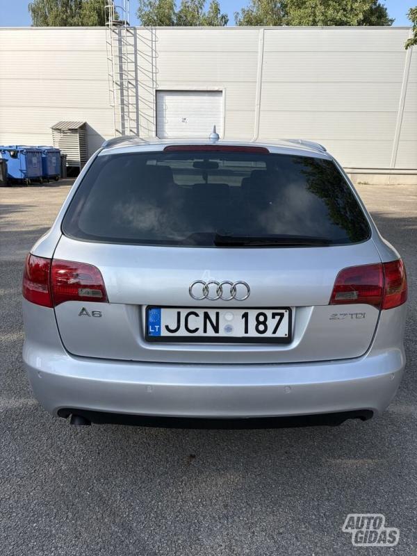 Grey Audi A6 2005 in Alytus, with an engine capacity of 2.70 L and mileage of 430 thousand km for 3200 €, photo 6 on AUTOMOTO.COM.LV