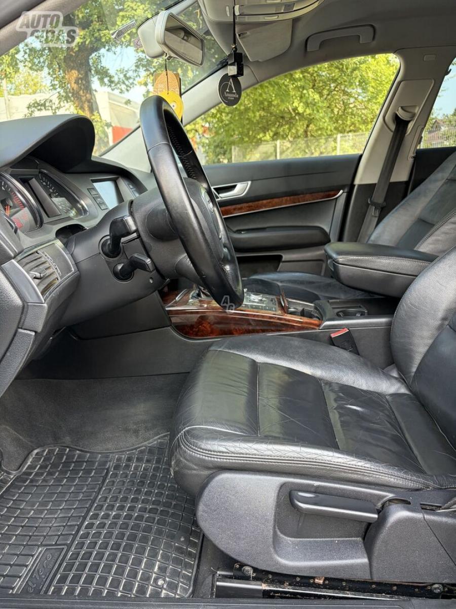 Grey Audi A6 2005 in Alytus, with an engine capacity of 2.70 L and mileage of 430 thousand km for 3200 €, photo 13 on AUTOMOTO.COM.LV