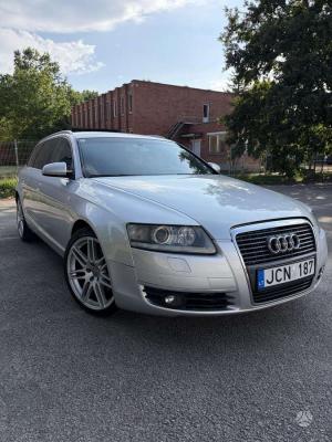 Pelēks Audi A6 2005 Alīta, ar dzinēja tilpumu 2.70 L un nobraukumu 430 tūkst. km par 3200 €, foto  vietnē AUTOMOTO.COM.LV