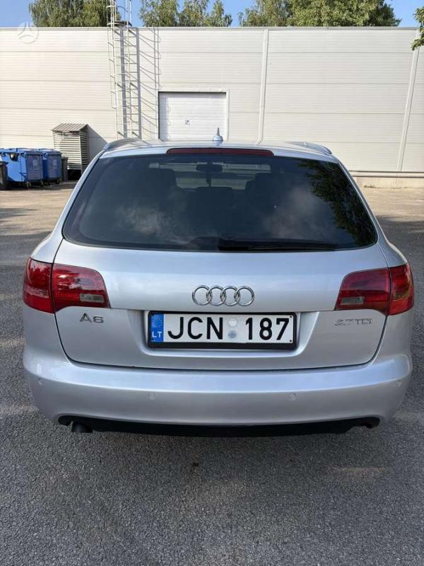 Grey Audi A6 2005 in Alytus, with an engine capacity of 2.70 L and mileage of 430 thousand km for 3200 €, photo 6 on AUTOMOTO.COM.LV