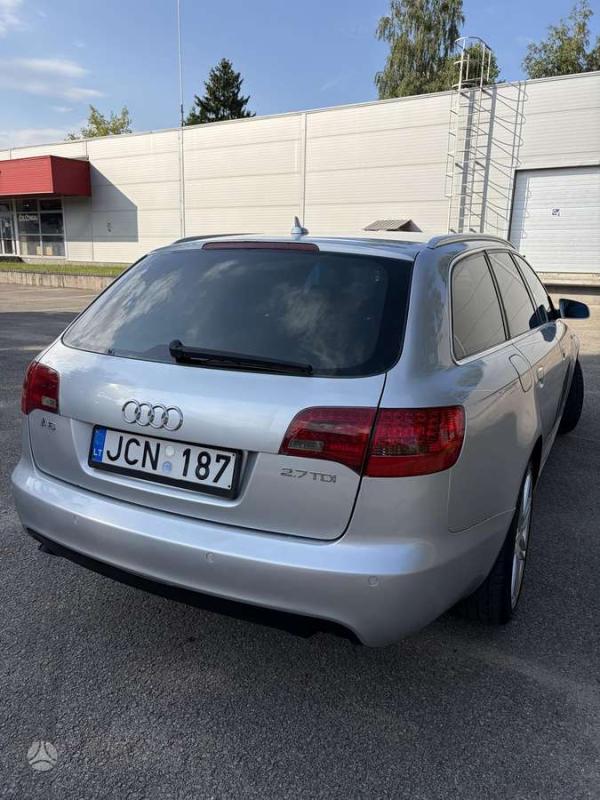 Grey Audi A6 2005 in Alytus, with an engine capacity of 2.70 L and mileage of 430 thousand km for 3200 €, photo 7 on AUTOMOTO.COM.LV