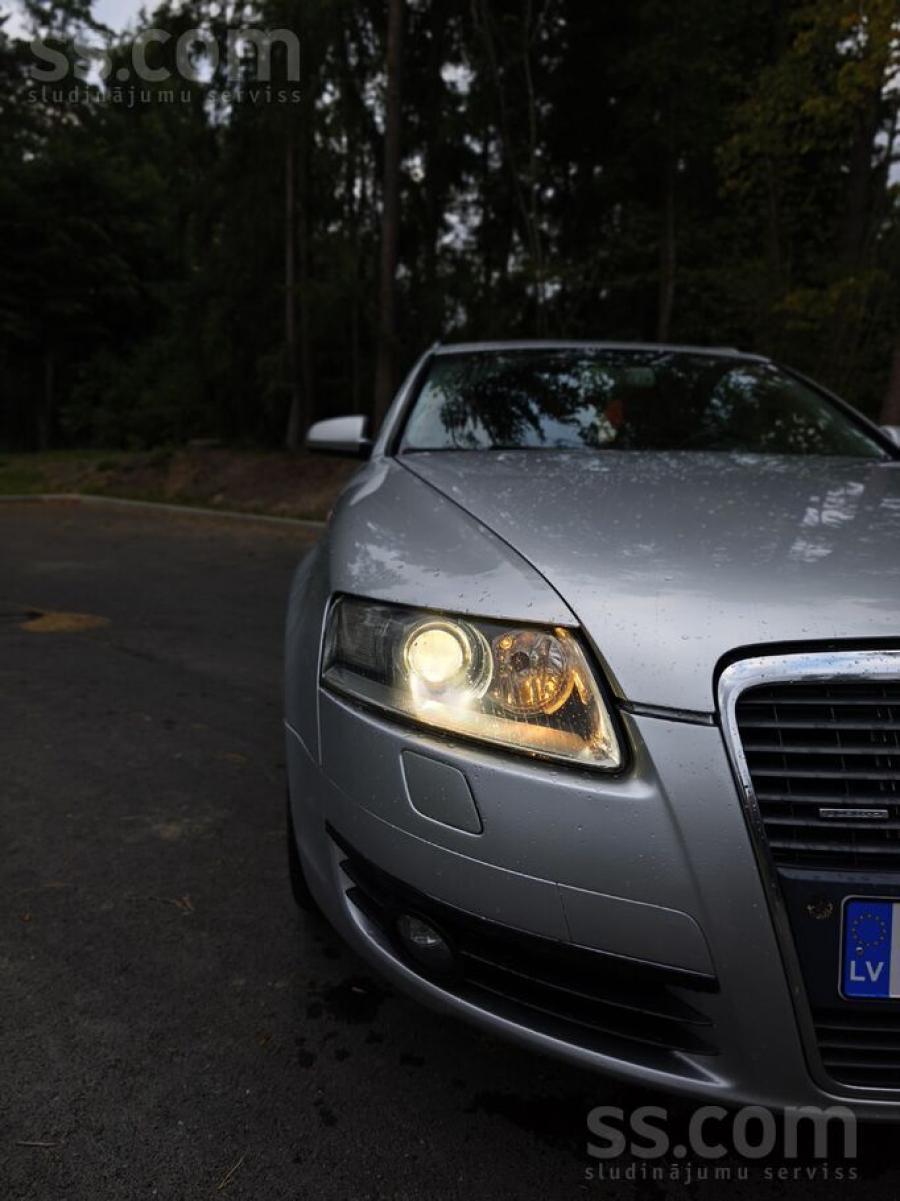 Grey Audi A6 2005 in Riga, with an engine capacity of 3.00 L and mileage of 423 thousand km for 3600 €, photo 6 on AUTOMOTO.COM.LV