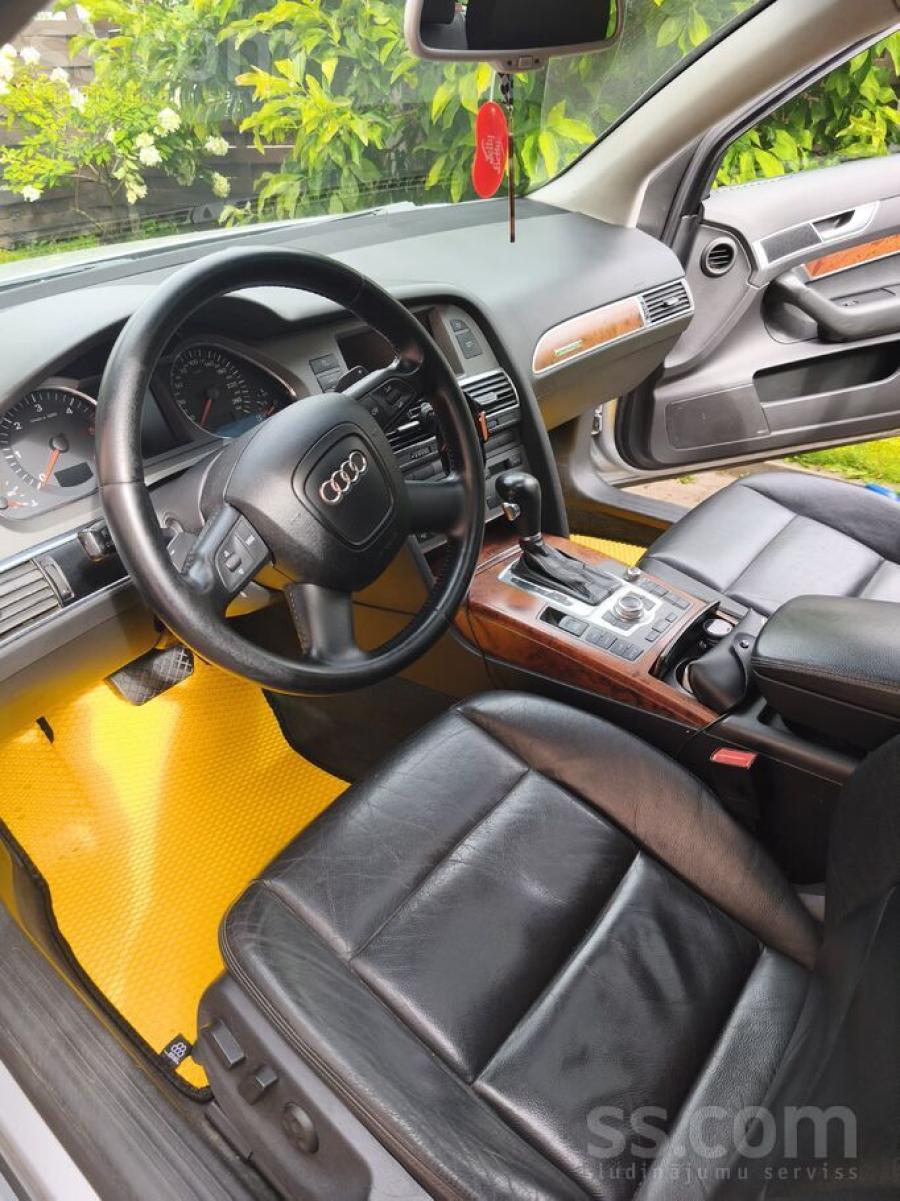Grey Audi A6 2005 in Riga, with an engine capacity of 3.00 L and mileage of 423 thousand km for 3600 €, photo 7 on AUTOMOTO.COM.LV