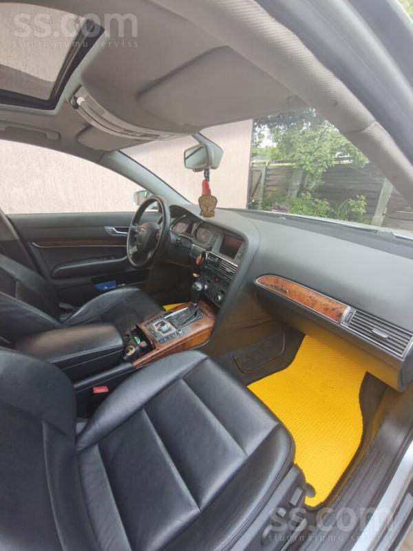 Grey Audi A6 2005 in Riga, with an engine capacity of 3.00 L and mileage of 423 thousand km for 3600 €, photo 10 on AUTOMOTO.COM.LV