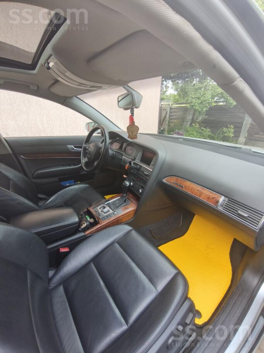 Grey Audi A6 2005 in Riga, with an engine capacity of 3.00 L and mileage of 423 thousand km for 3600 €, photo 11 on AUTOMOTO.COM.LV