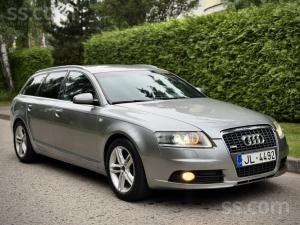 Grey Audi A6 2005 in Riga, with an engine capacity of 3.00 L and mileage of 314 thousand km for 2990 €, photo 4 on AUTOMOTO.COM.LV