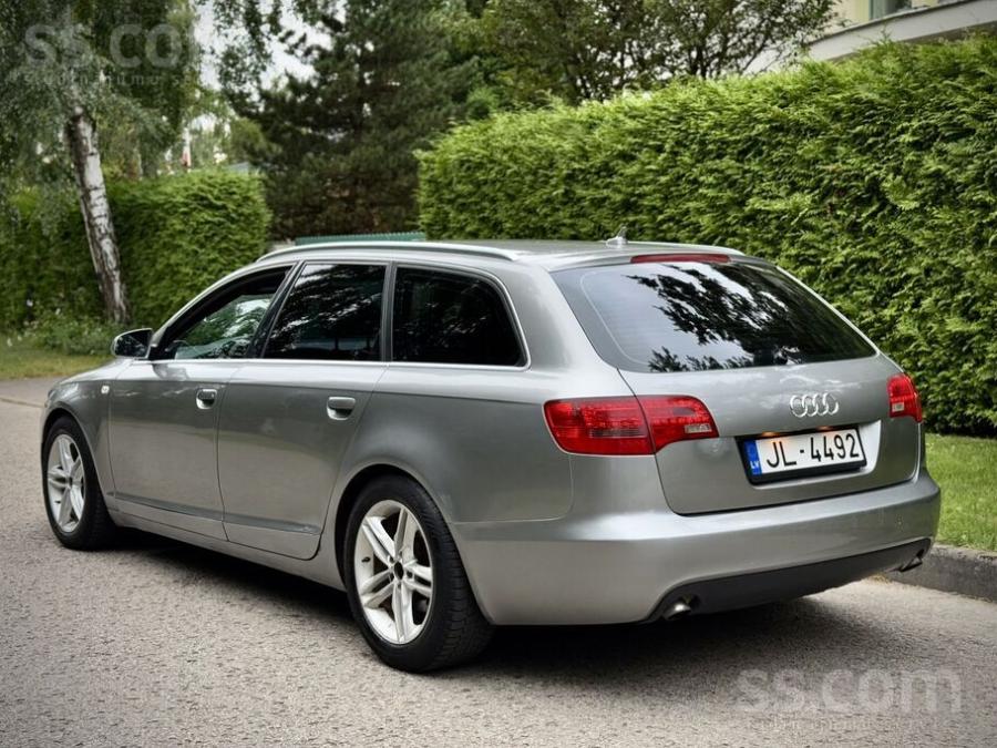 Grey Audi A6 2005 in Riga, with an engine capacity of 3.00 L and mileage of 314 thousand km for 2990 €, photo 9 on AUTOMOTO.COM.LV
