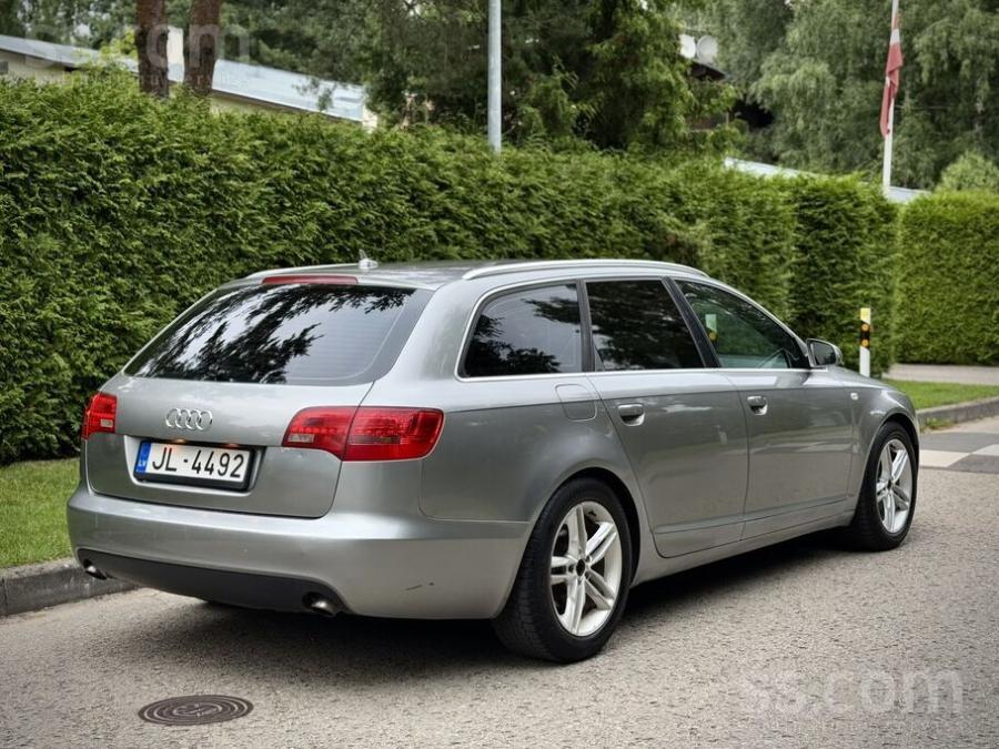 Grey Audi A6 2005 in Riga, with an engine capacity of 3.00 L and mileage of 314 thousand km for 2990 €, photo 10 on AUTOMOTO.COM.LV