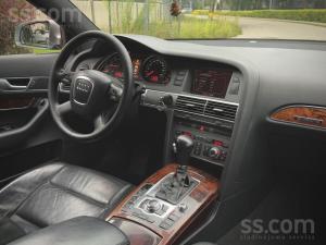 Grey Audi A6 2005 in Riga, with an engine capacity of 3.00 L and mileage of 314 thousand km for 2990 €, photo 12 on AUTOMOTO.COM.LV