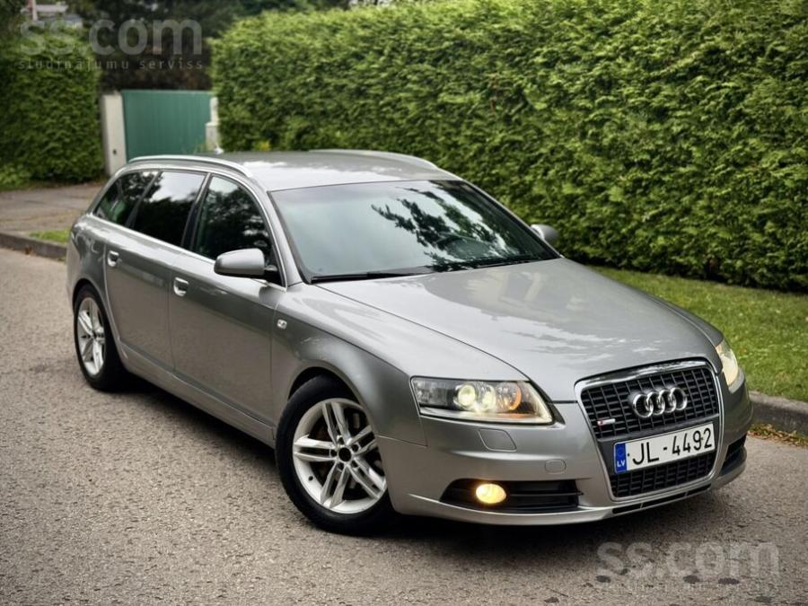 Grey Audi A6 2005 in Riga, with an engine capacity of 3.00 L and mileage of 314 thousand km for 2990 €, photo 15 on AUTOMOTO.COM.LV
