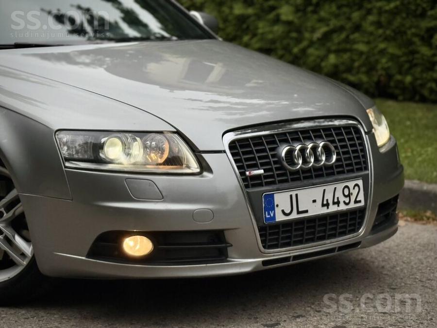 Grey Audi A6 2005 in Riga, with an engine capacity of 3.00 L and mileage of 314 thousand km for 2990 €, photo 16 on AUTOMOTO.COM.LV