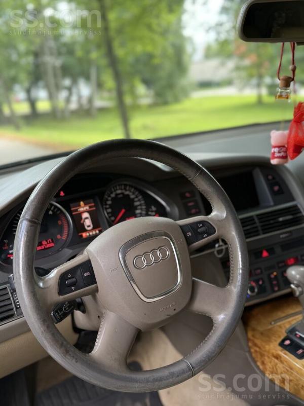 Pelēks Audi A6 2005 Kuldīga, ar dzinēja tilpumu 3.00 L un nobraukumu 373 tūkst. km par 2100 €, foto 7 vietnē AUTOMOTO.COM.LV