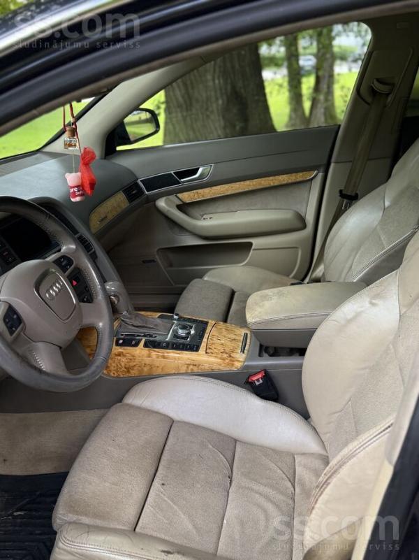 Pelēks Audi A6 2005 Kuldīga, ar dzinēja tilpumu 3.00 L un nobraukumu 373 tūkst. km par 2100 €, foto 10 vietnē AUTOMOTO.COM.LV