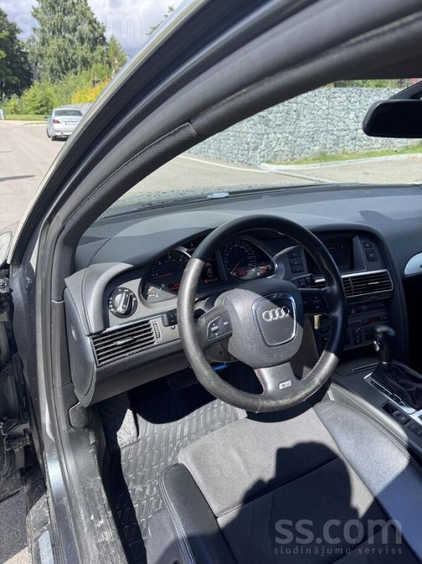 Pelēks Audi A6 2005 Rēzekne, ar dzinēja tilpumu 3.00 L un nobraukumu 423 tūkst. km par 2750 €, foto 9 vietnē AUTOMOTO.COM.LV