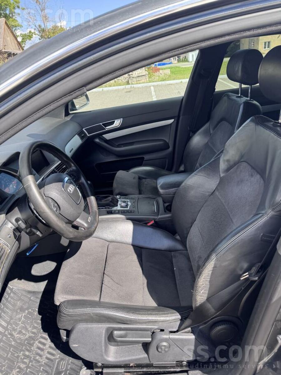 Pelēks Audi A6 2005 Rēzekne, ar dzinēja tilpumu 3.00 L un nobraukumu 423 tūkst. km par 2750 €, foto 11 vietnē AUTOMOTO.COM.LV