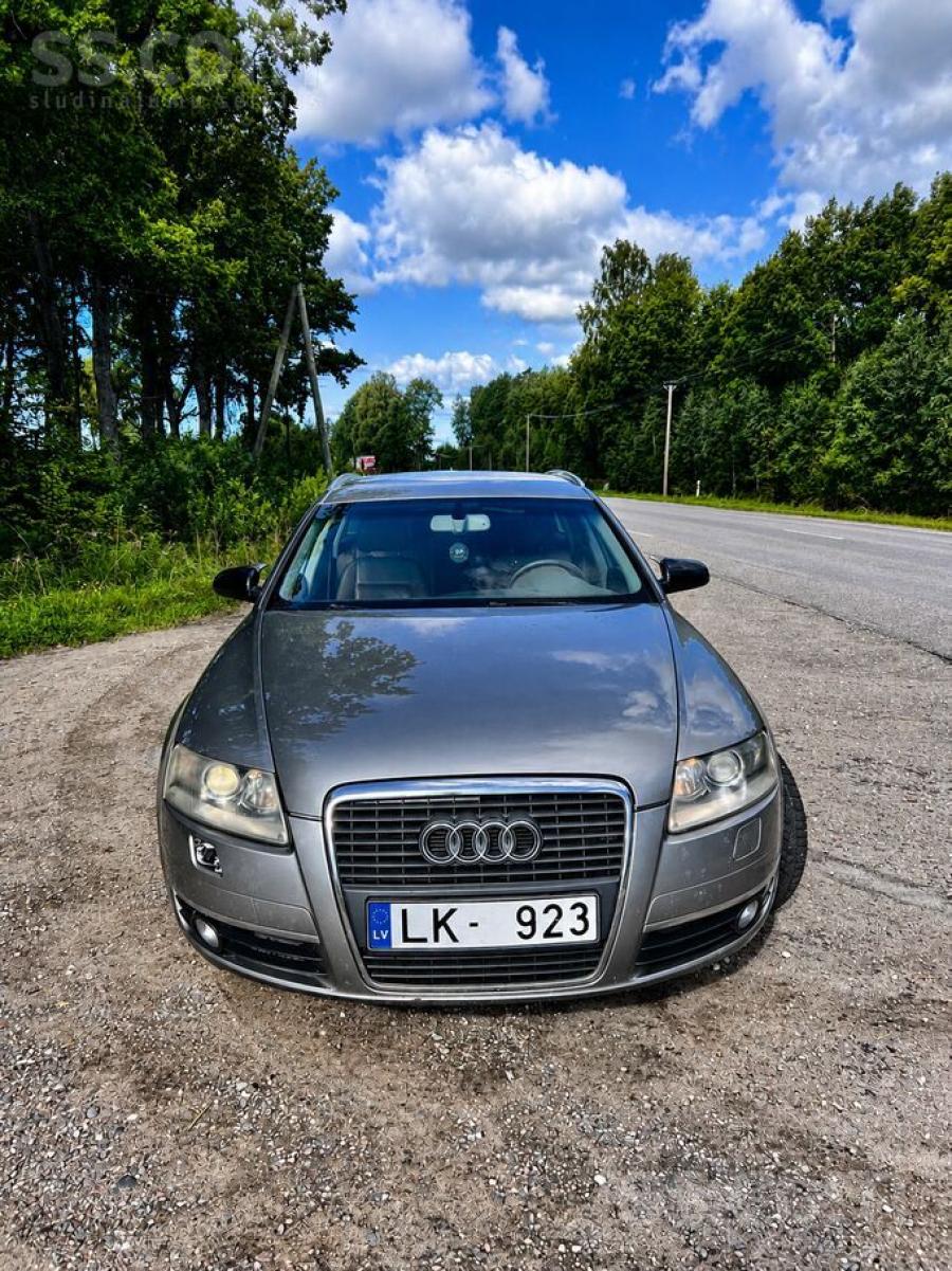 Grey Audi A6 2005 in Limbazi, with an engine capacity of 2.70 L and mileage of 0 thousand km for 2700 €, photo 6 on AUTOMOTO.COM.LV