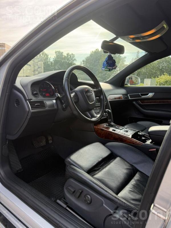 Grey Audi A6 2005 in Limbazi, with an engine capacity of 3.00 L and mileage of 263 thousand km for 3600 €, photo 9 on AUTOMOTO.COM.LV