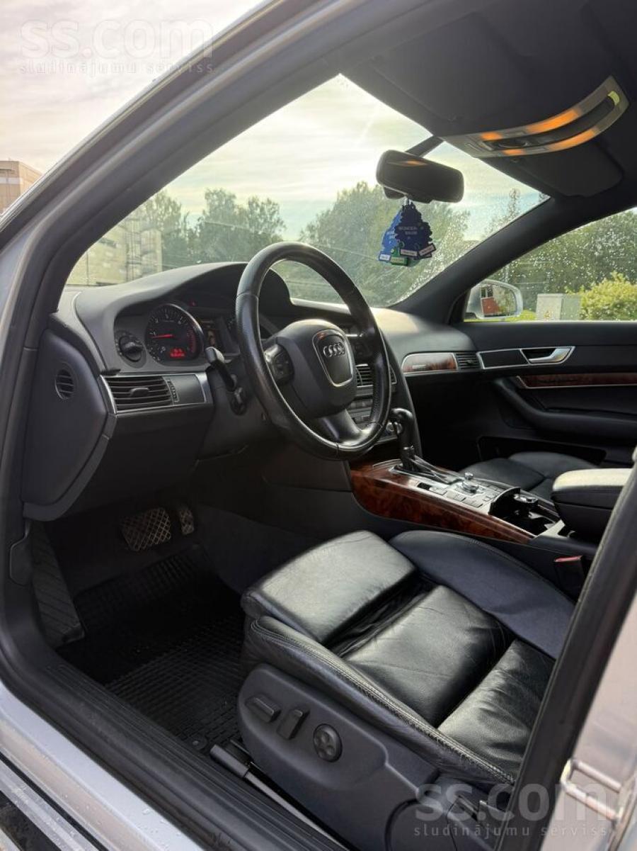 Pelēks Audi A6 2005 Limbaži, ar dzinēja tilpumu 3.00 L un nobraukumu 263 tūkst. km par 3600 €, foto 10 vietnē AUTOMOTO.COM.LV