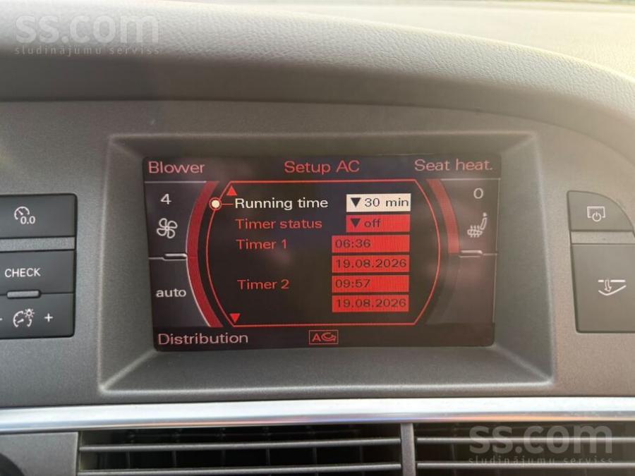 Pelēks Audi A6 2005 Limbaži, ar dzinēja tilpumu 3.00 L un nobraukumu 263 tūkst. km par 3600 €, foto 19 vietnē AUTOMOTO.COM.LV